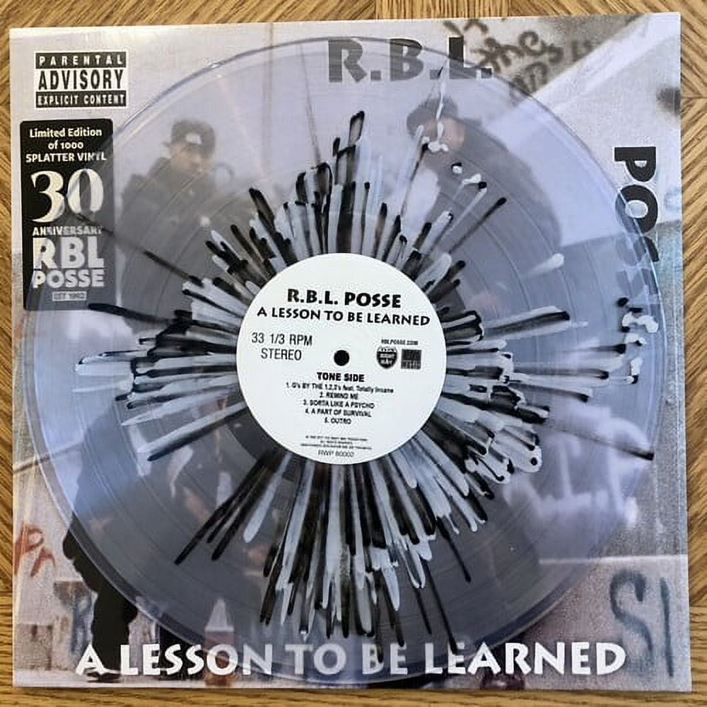 R.B.L. Posse - A Lesson To Be Learned (30th Anniversary Edition) Splatter - Music & Performance ...