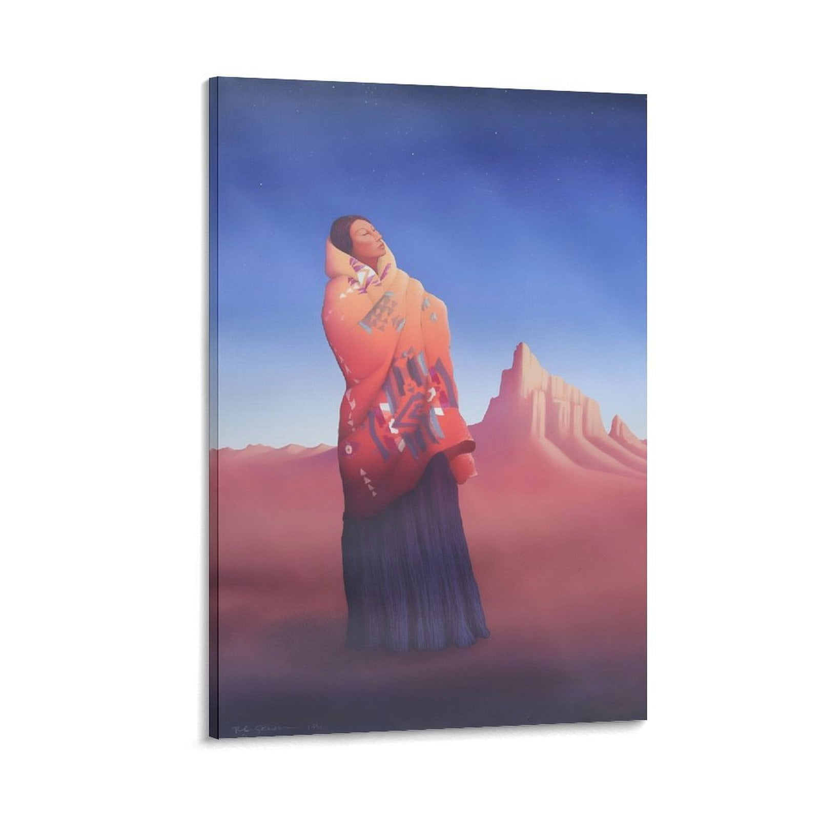 R.C. Gorman Art Paintings Poster Artworks Canvas Poster Room Aesthetic ...