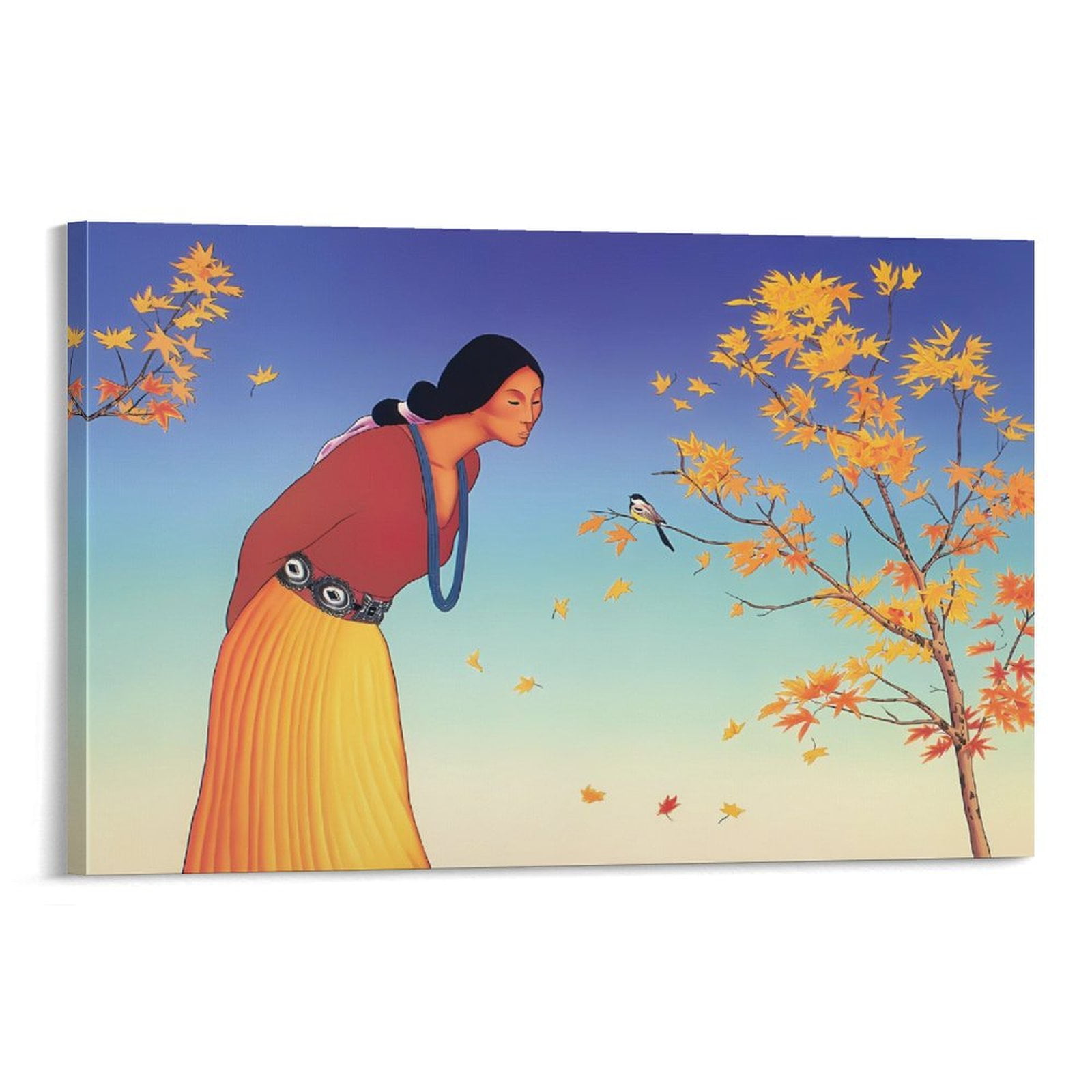 R.C. Gorman Maple Tree Wall Art Prints Canvas Poster Painting On Canvas ...