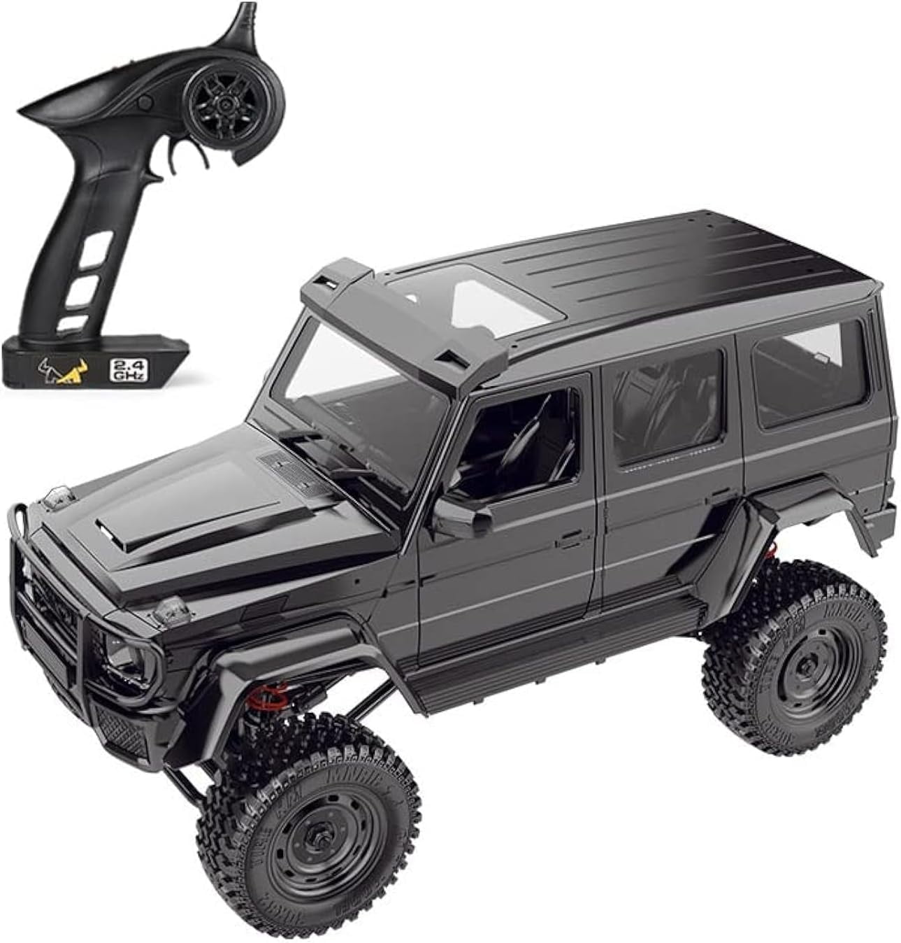 R/C MN-86 4WD 1/12 2.4G Monster Truck Remote Control G500 RC Car Rock ...