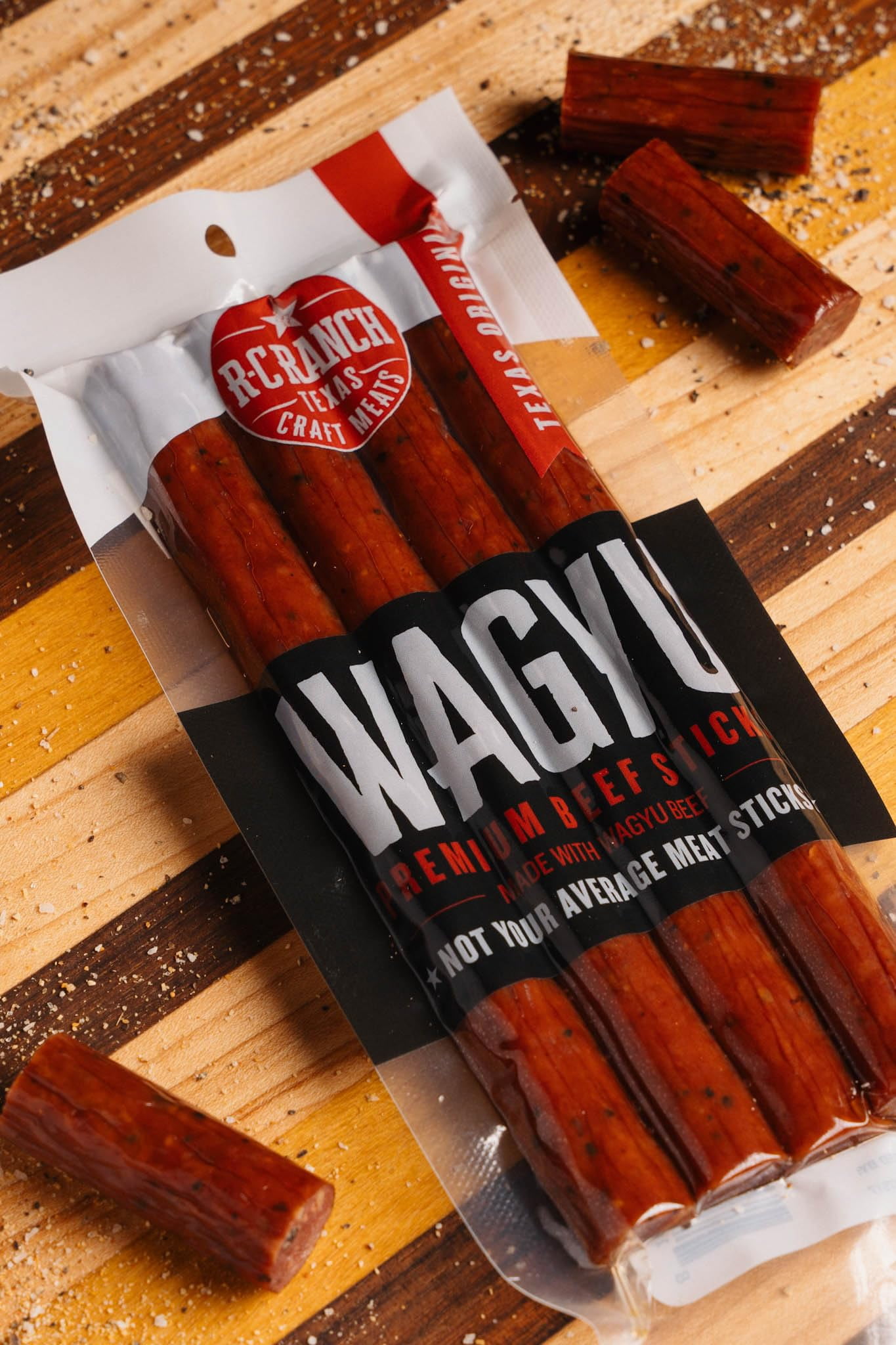 R-C Ranch - Wagyu Premium HYZ01 Beef Stick - Texas Original - Not Your ...