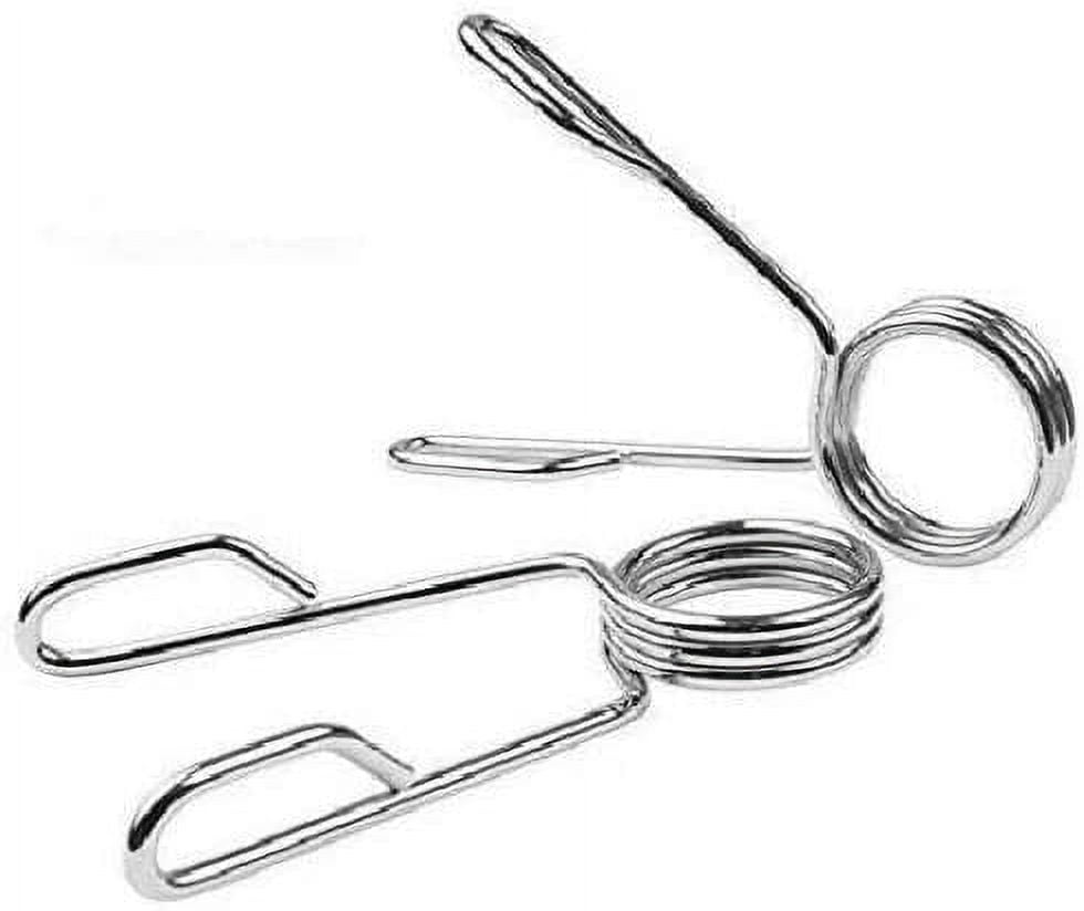 R&DOG 2 X Olympic 2" Spring Collar Weight Bars Clips Dumbbell Barbell ...