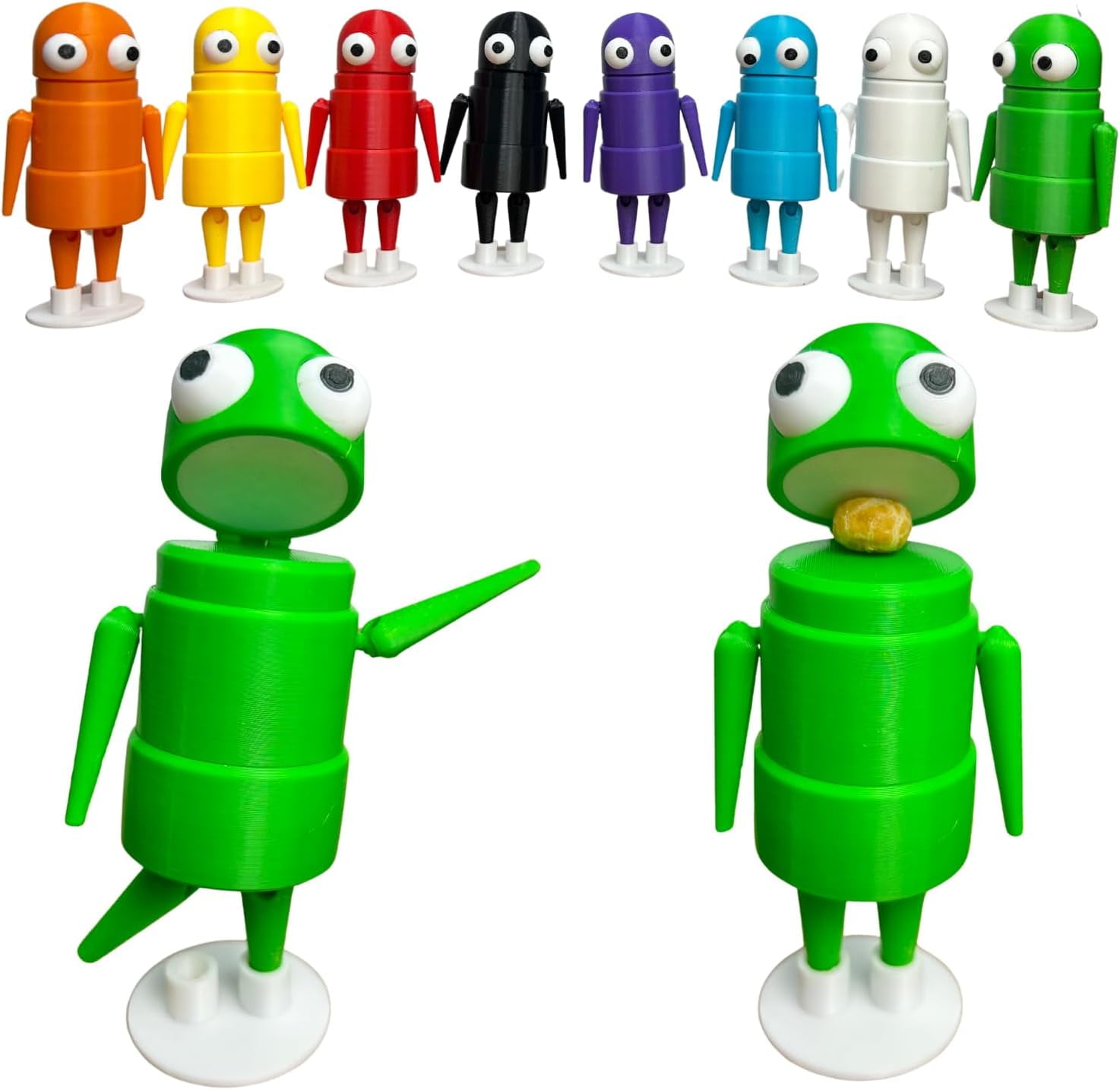 R.E.P.O 3d Printed Action Figures Repo Robot Horror Game Figure Toy Set ...