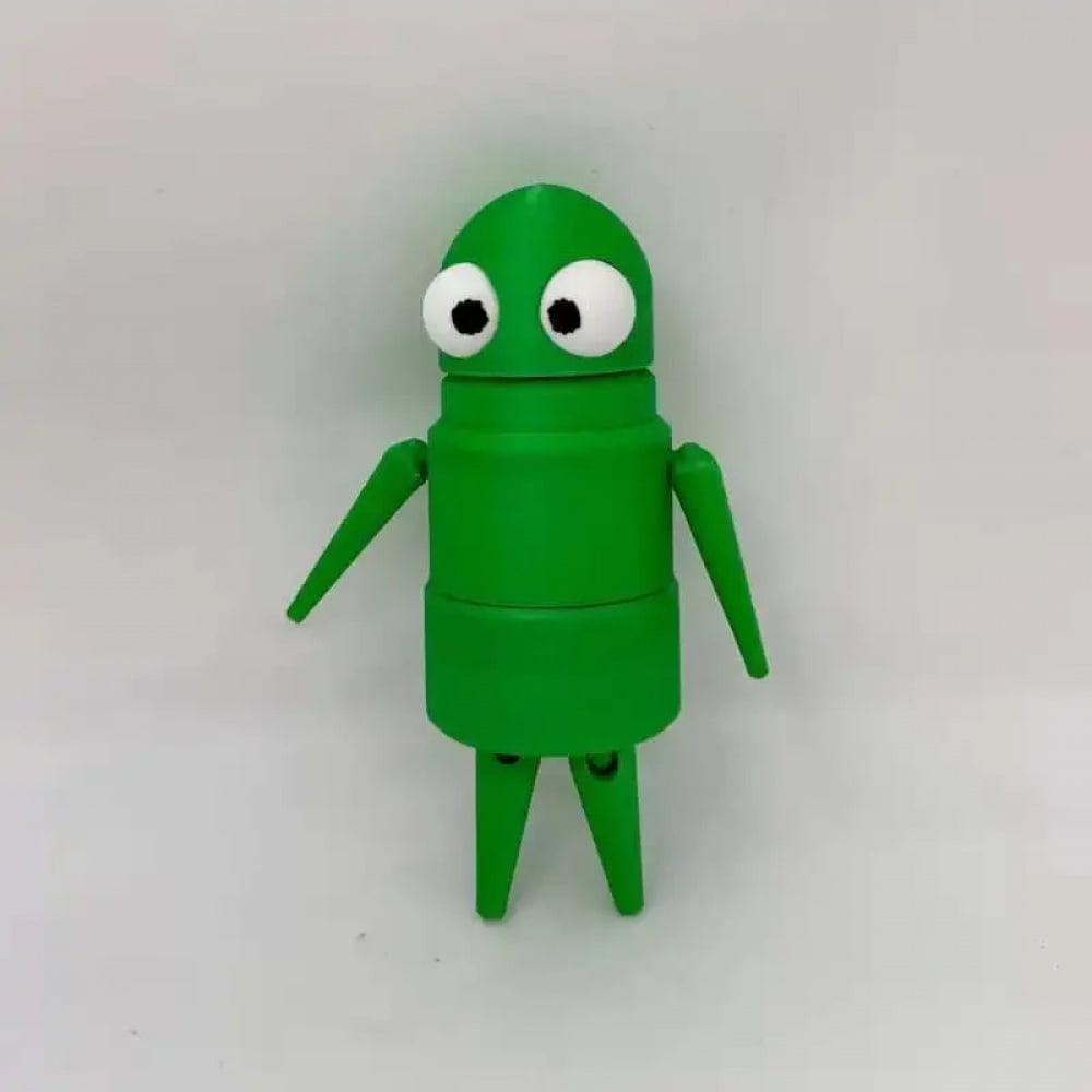 R E. P.O Figures Toys Repo Robot Action Figure 3D Printed Joint Movable ...