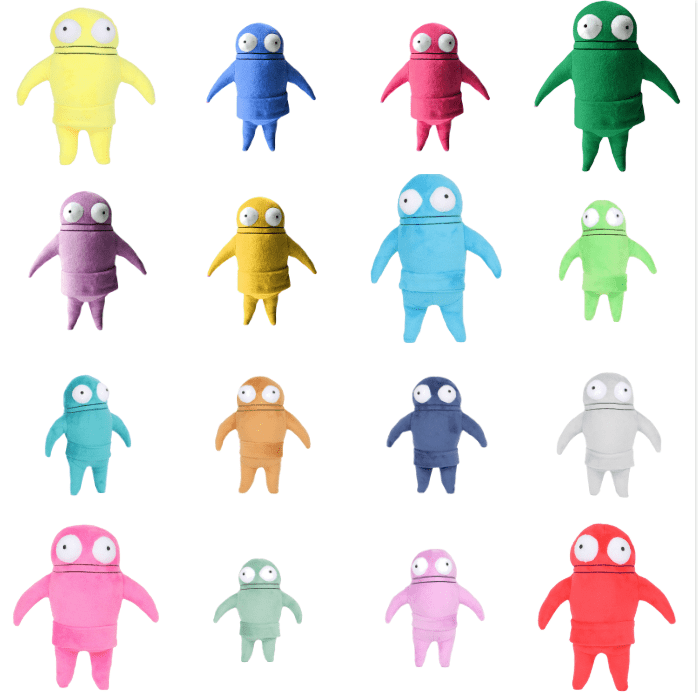 R.E.P.O Plush Toys, R.E.P.O Online Co-op Horror Game 9.8" Purple ...