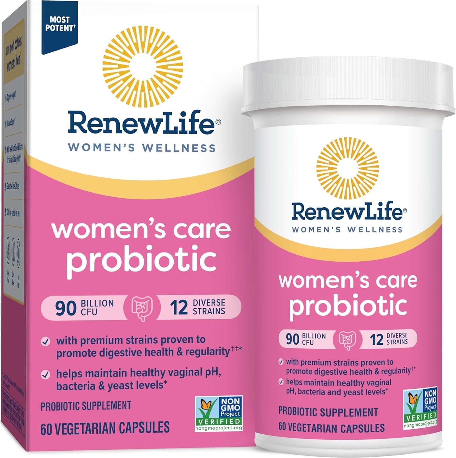 R-ENEVV-LlFe Women’s Probiotic 90B CFU pH Balance Immune Digestive ...