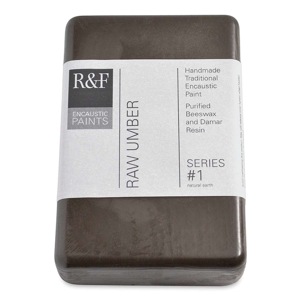 R&F Encaustic Paint Block - Raw Umber, 333 ml block - Walmart Business ...