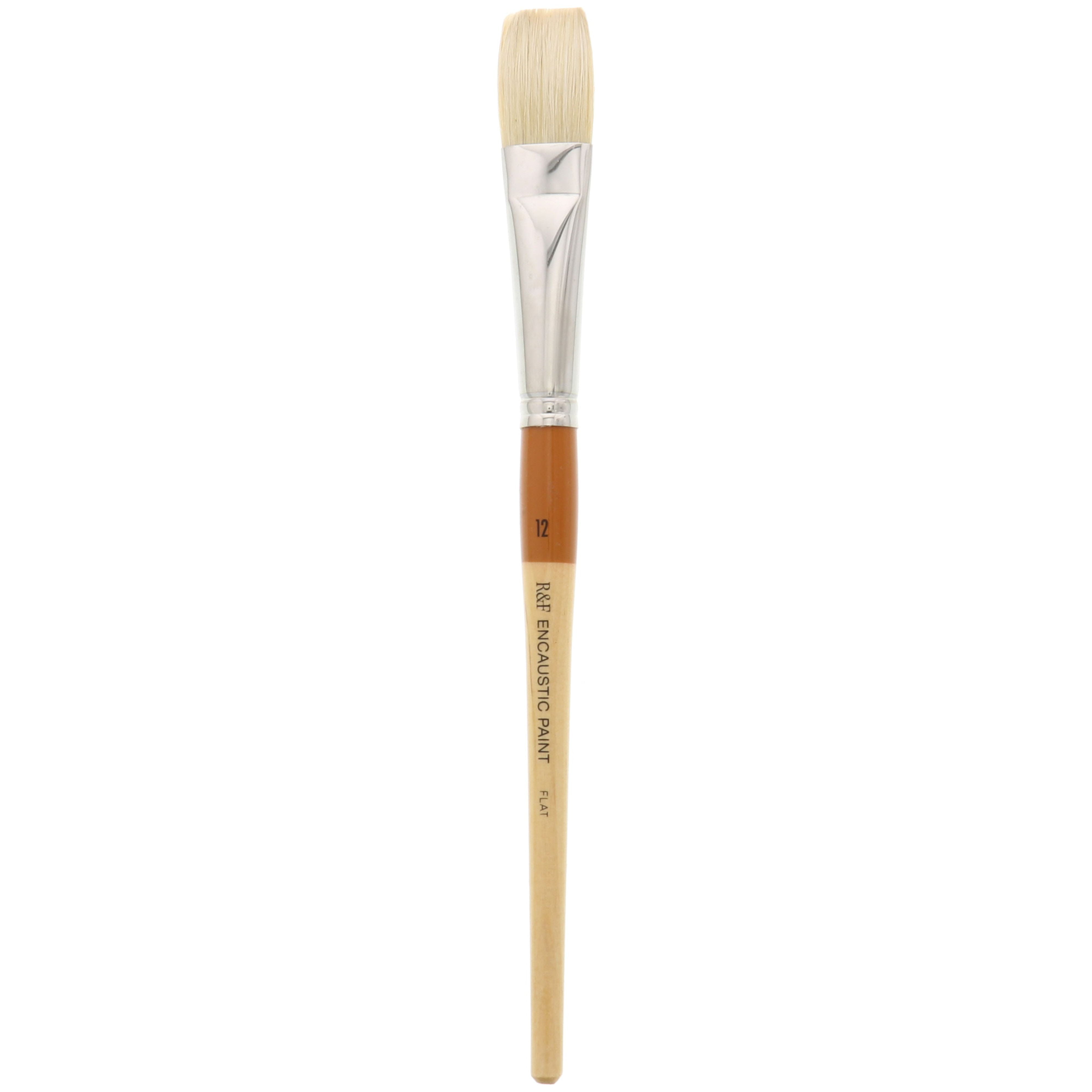 R&F Handmade Paints Encaustic Brush, Flat, 12 - Walmart.com
