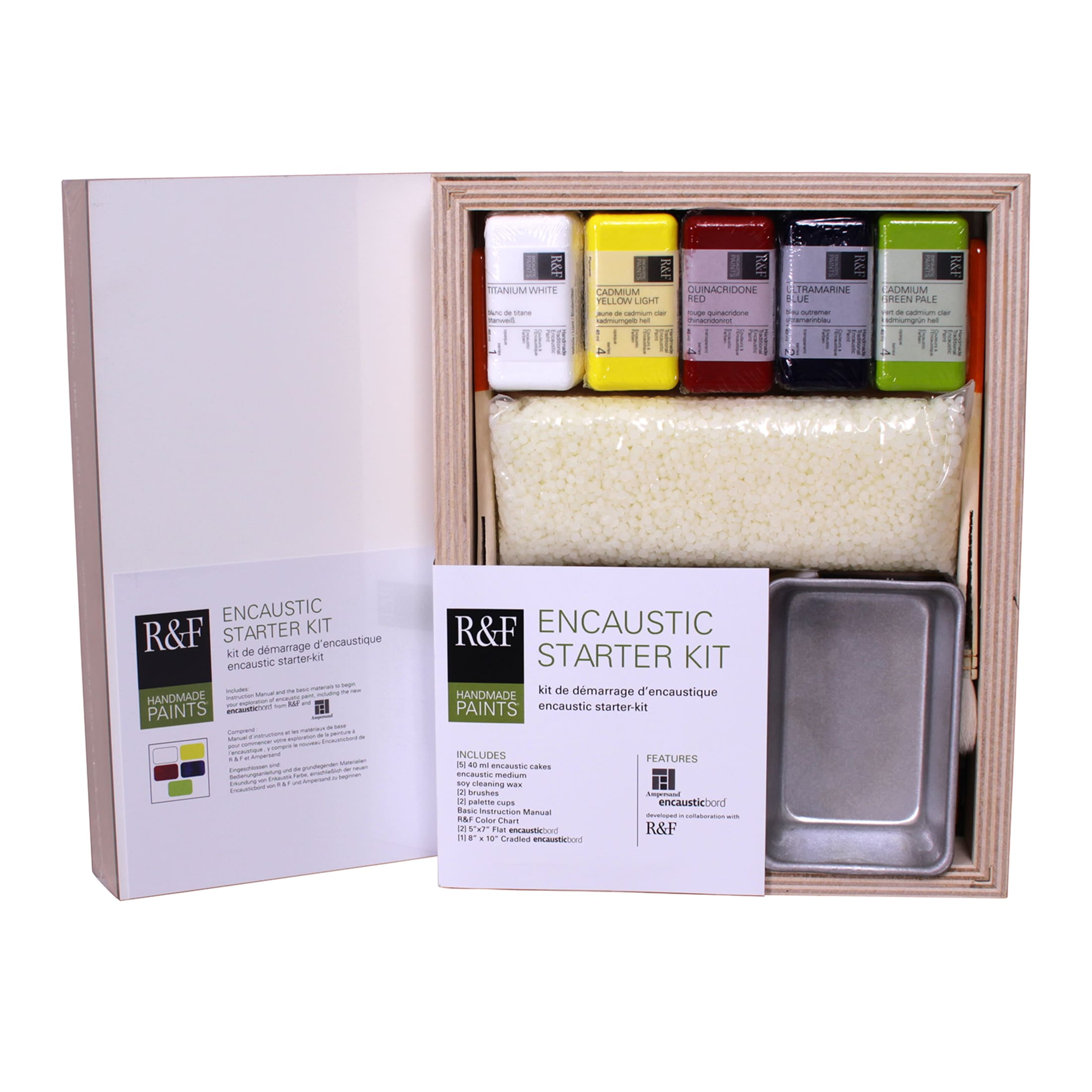 R&F Handmade Paints Encaustic Starter Set, 14-Pieces - Walmart.com