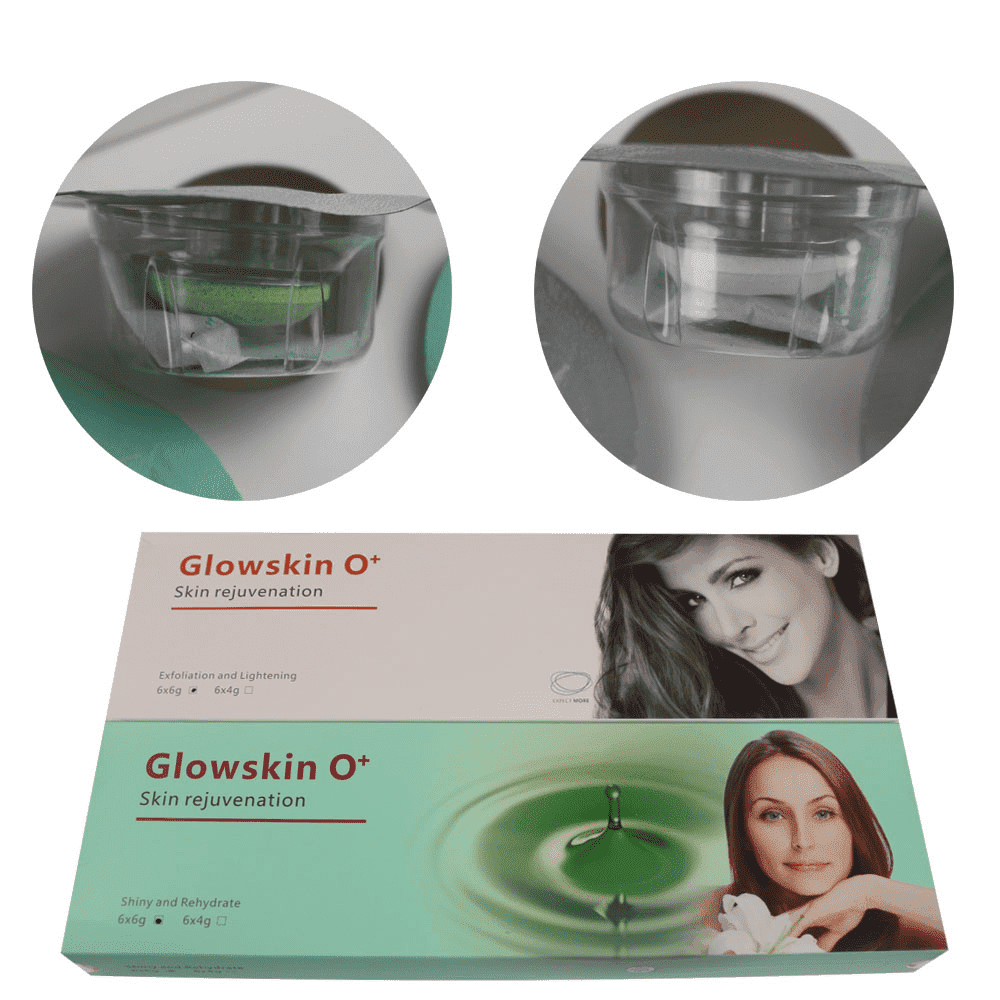 R-F Oxygen Facial Geneo Pods Machine Kit Capsules Skin Rejuvenation ...