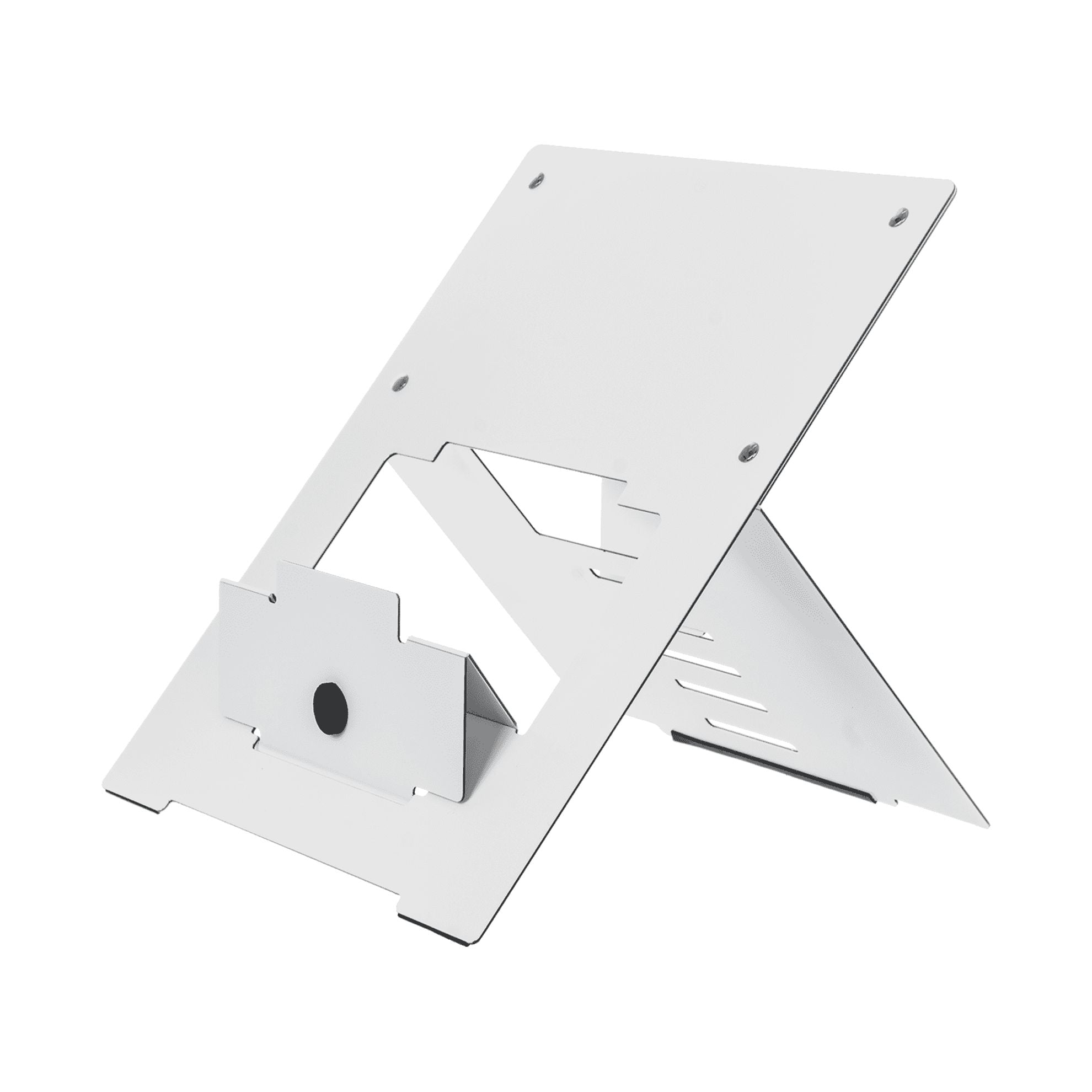 R-GO Flexible & Height Adjustable Riser Stand - White - Walmart.com