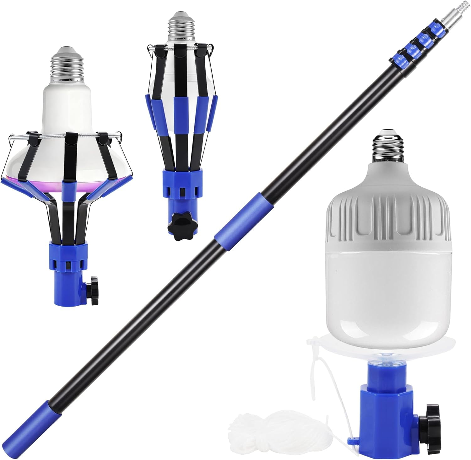 (R) Gen2 20Ft [26Ft Reach] Lightweight Extendable Light Bulb Changer ...