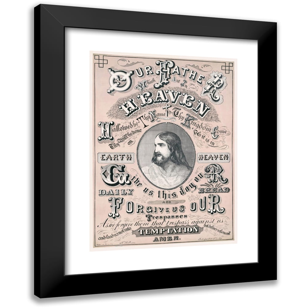 R.H. Rodda 14x18 Black Modern Framed Museum Art Print Titled - Our ...