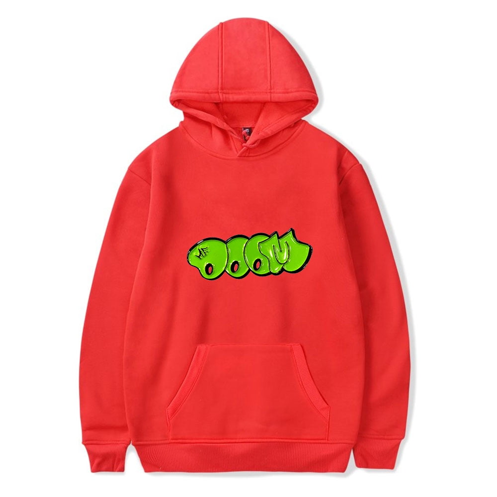 R.I.P MF DOOM GREEN pattern Hoodie Casual Sweatshirt Long Sleeve ...