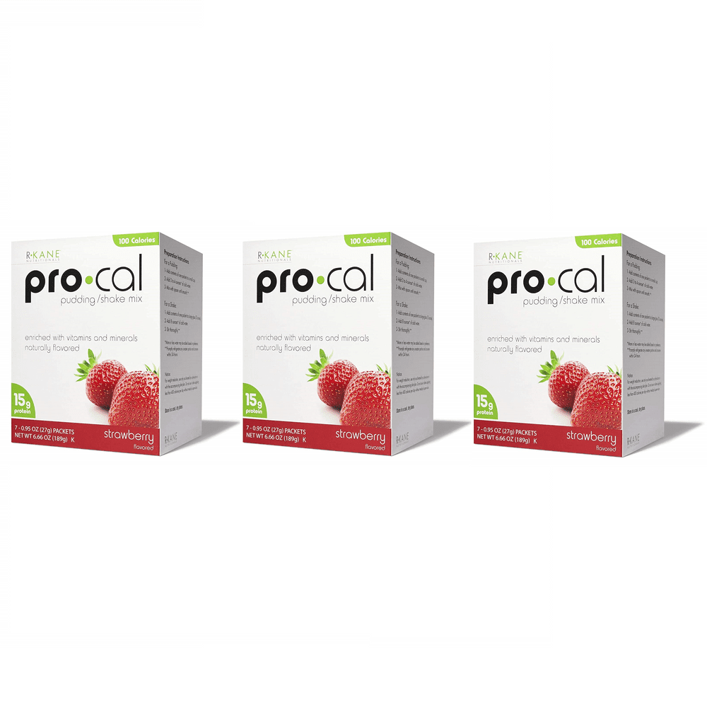 R-Kane Nutritionals Pro-Cal High Protein Shake or Pudding - Strawberry ...