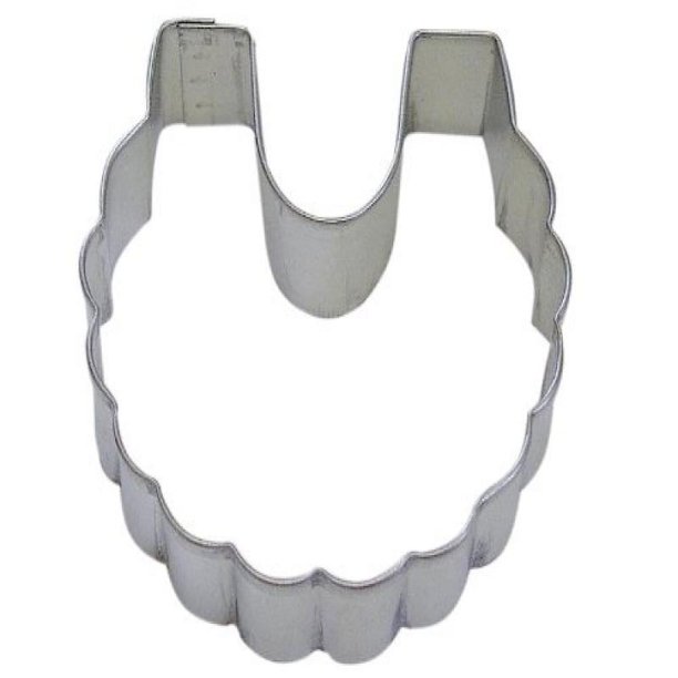 R&M International Baby Bib 3" Cookie Cutter - Walmart Business Supplies