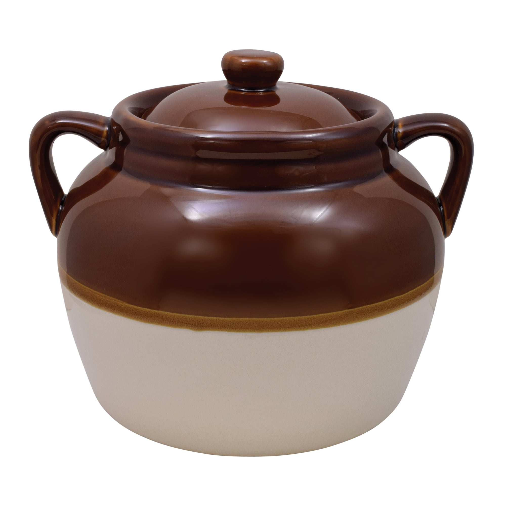 R&M International Ceramic Bean Pot Large 4.5 Qt - Walmart.com