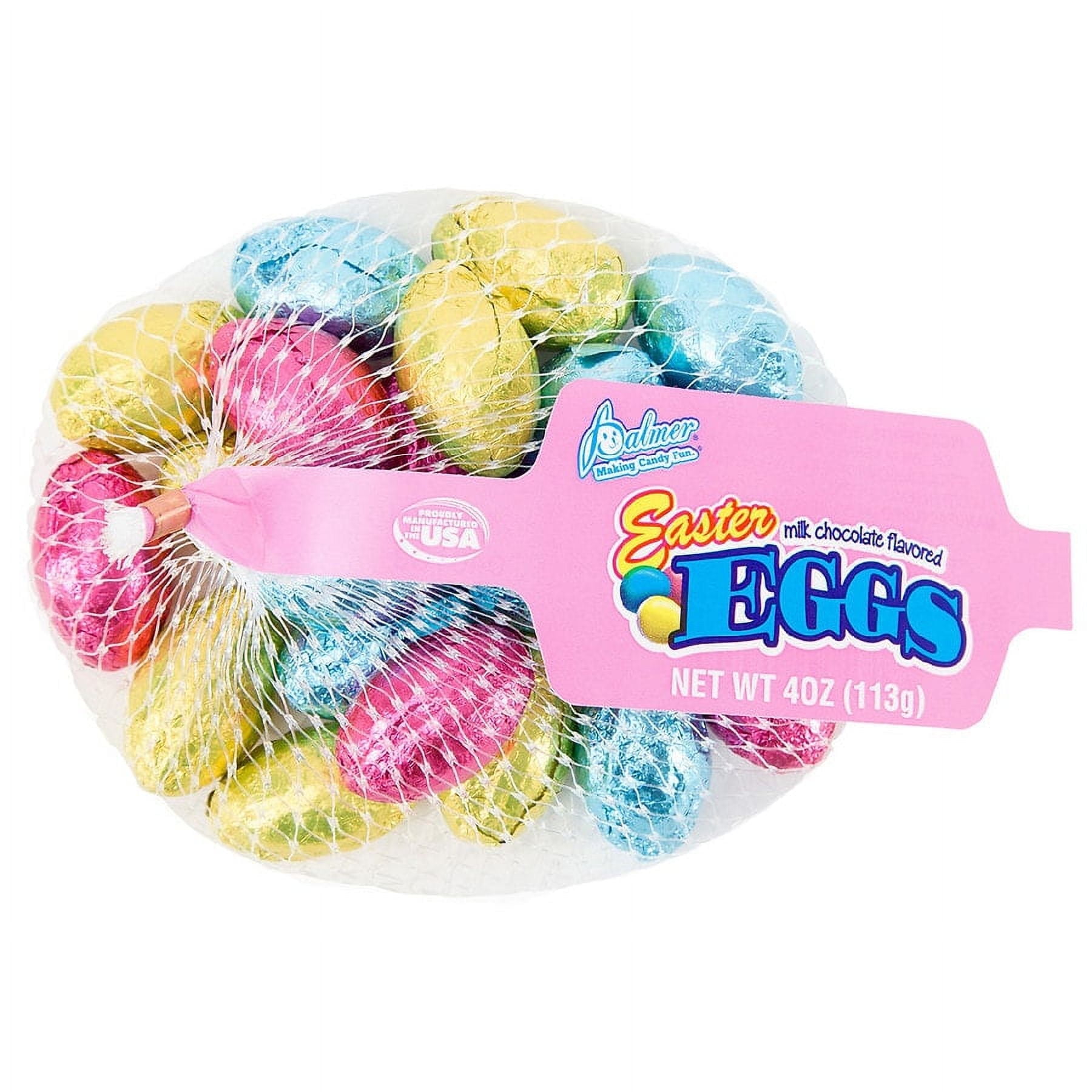 R.M. Palmer Easter Milk Chocolate Flavored Foiled eggs 4.0 oz - Walmart.com