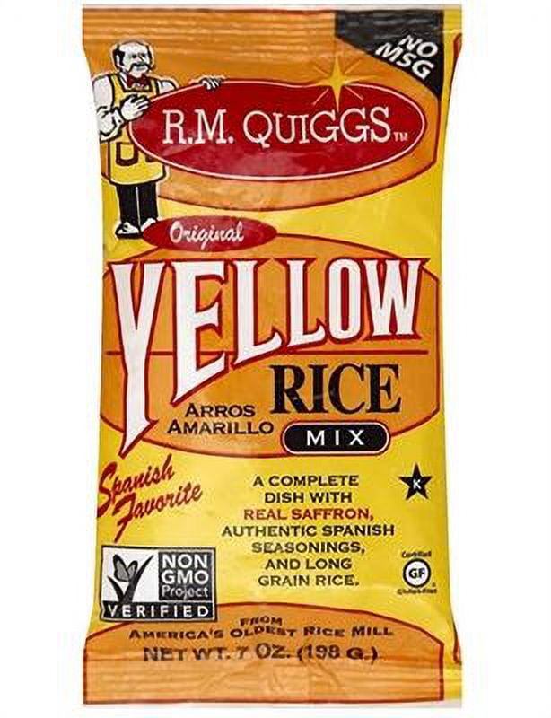 R.M. Quiggs Yellow Rice Mix 7 oz - Walmart.com