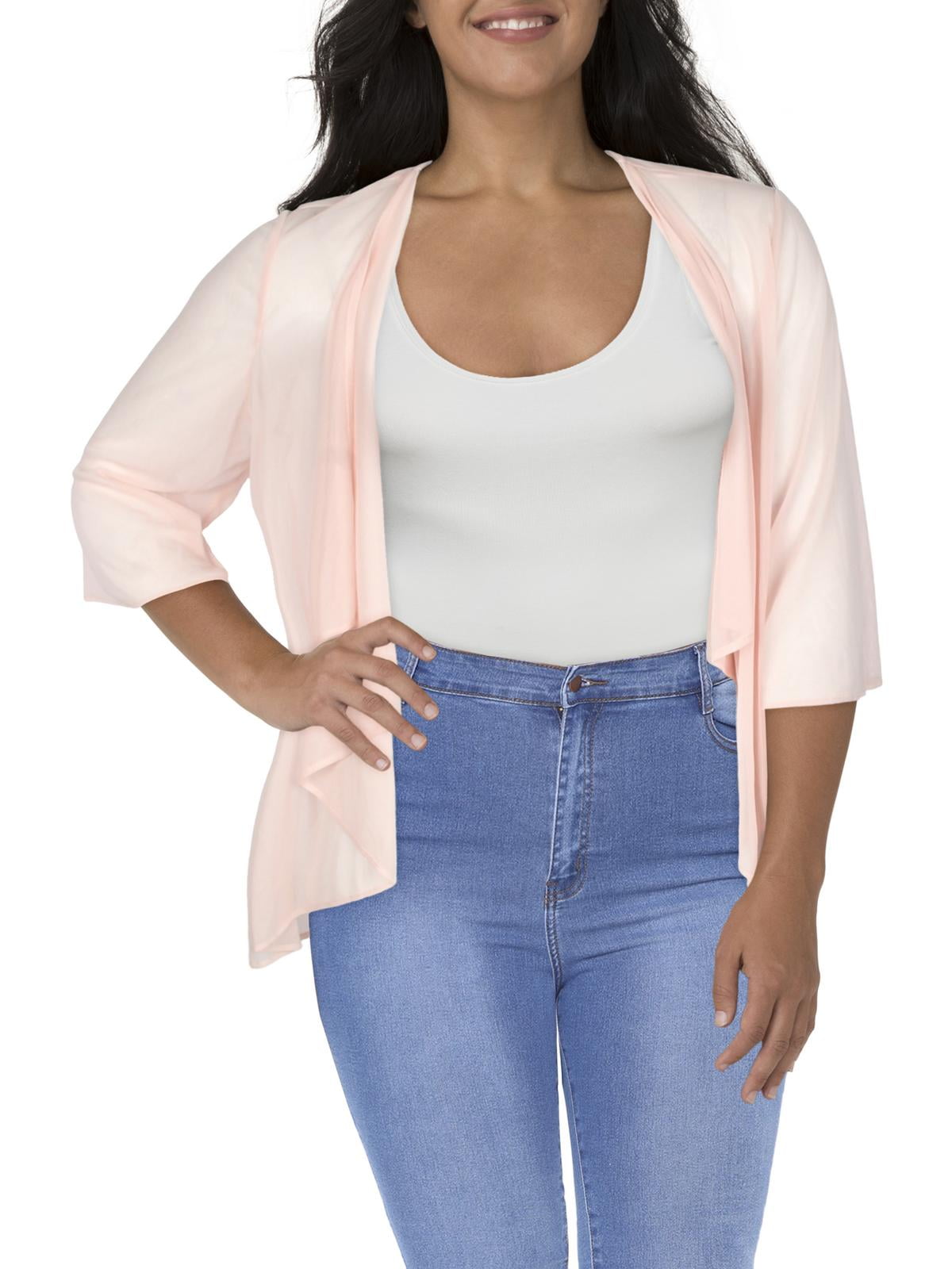 R&M Richards Womens Mesh Sheer Bolero - Walmart.com