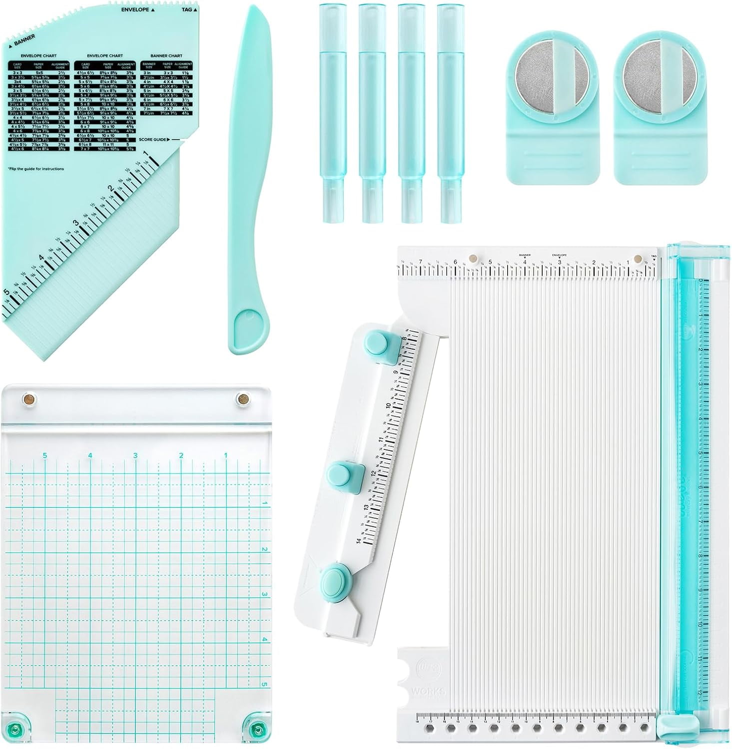 We R Memory Keepers, All in One Scrapbooking Tool, Contains Trimmer ...