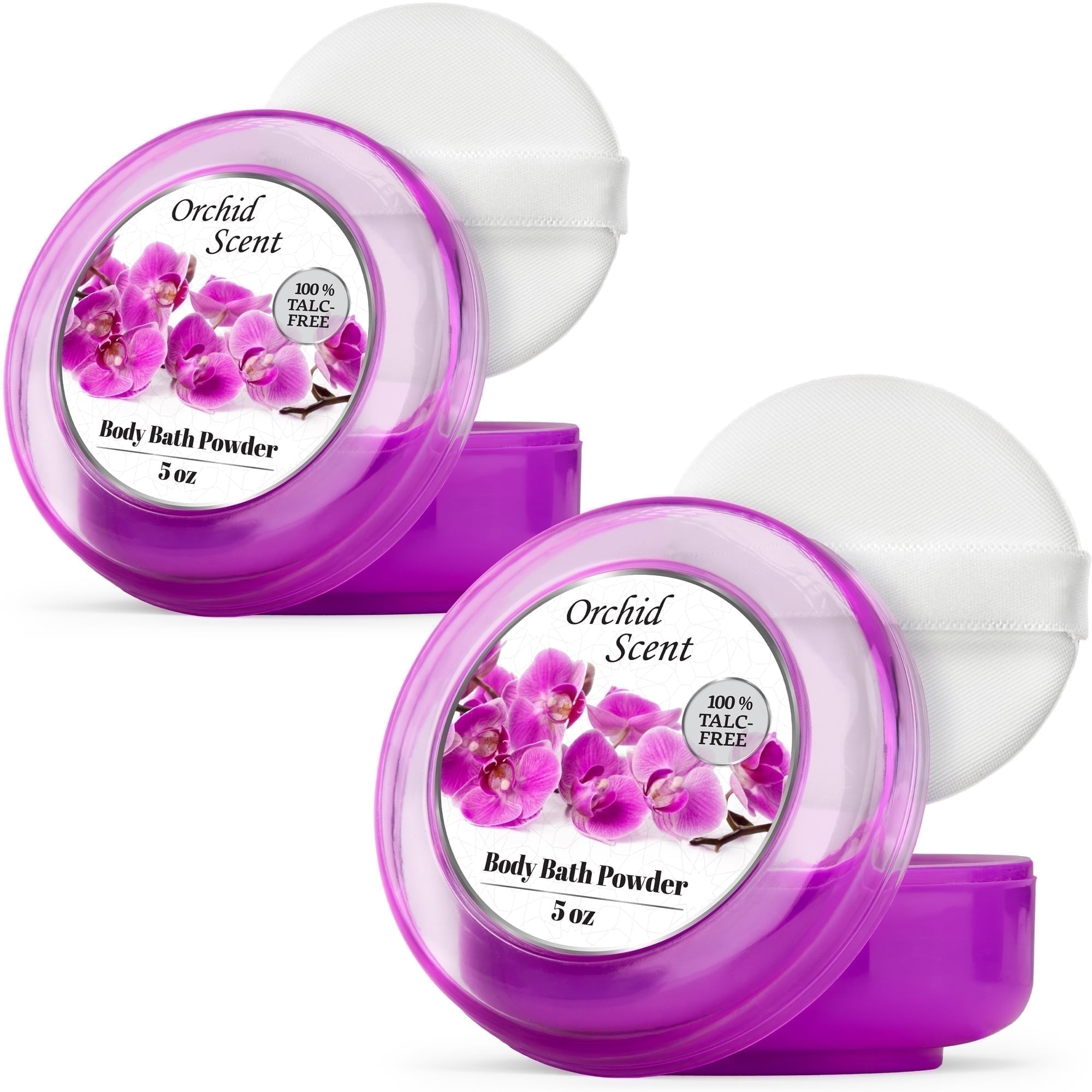 R-NEU Body Powder for Women, Talc-Free, Powder Puff, Soft Skin ...