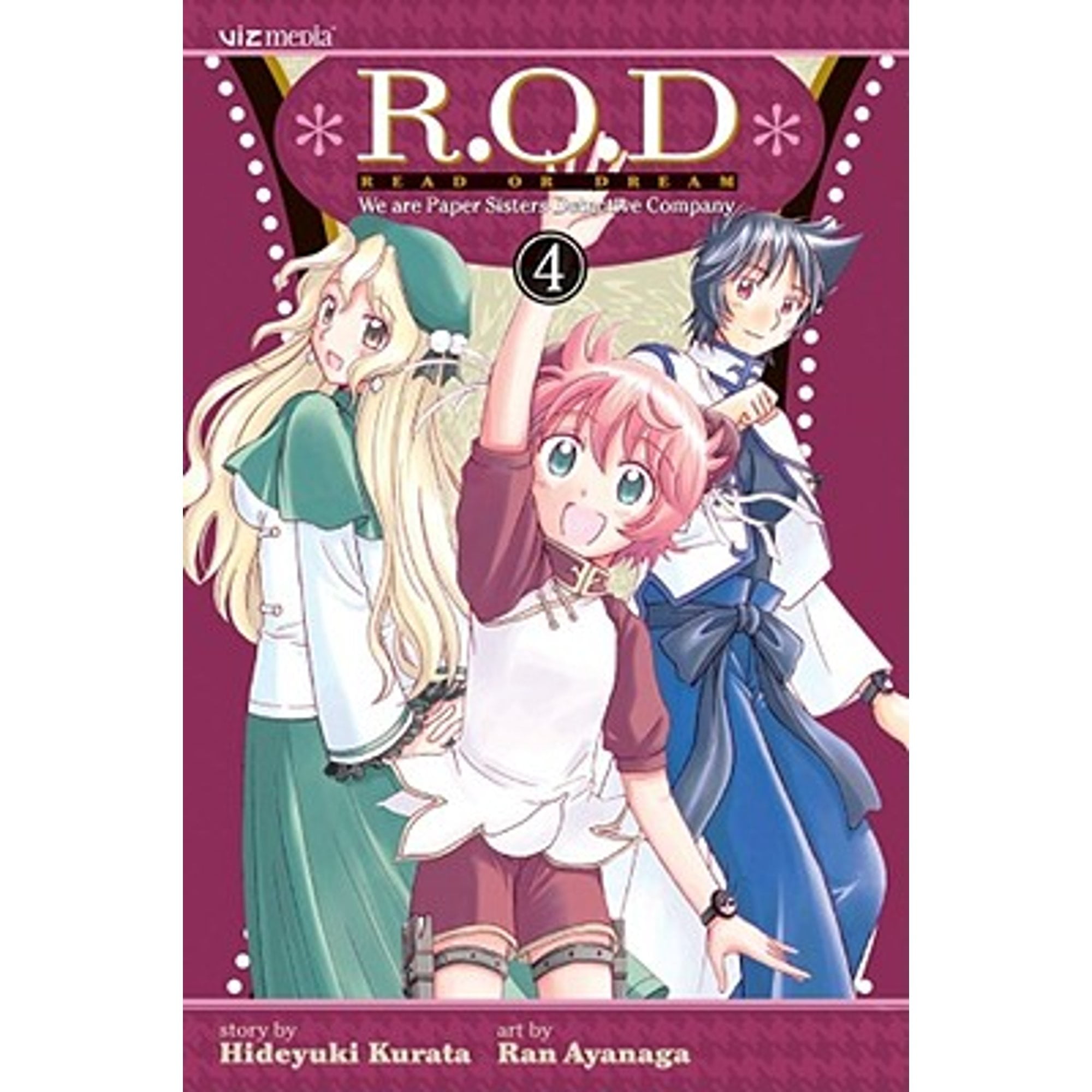 Pre-Owned R. O. D Vol. 4 : Read or Dream (Paperback) 9781421508634 ...