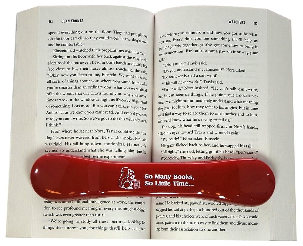 (R) - - Original Weighted Rubber Bookmark - Printed with - Squirrel ...