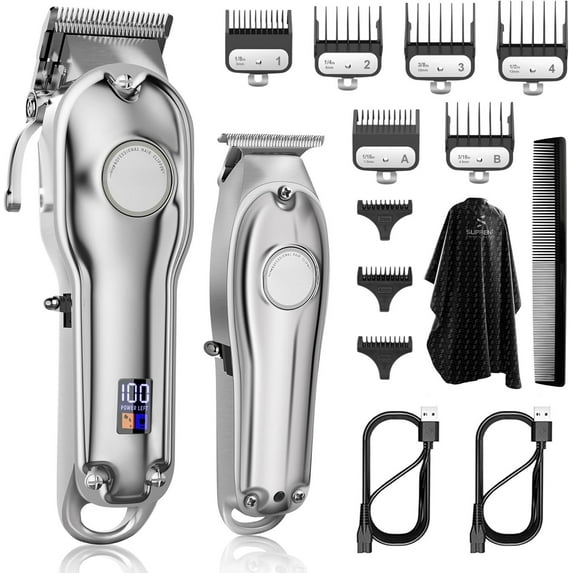 (R) Professional Hair Clippers for Men- Hair Kit & Gap T- Trimmer Combo ...