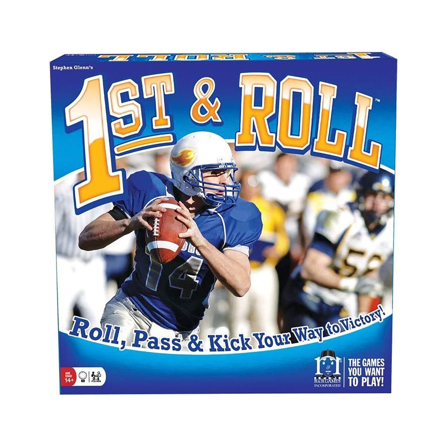 R&R Games 1St and Roll Football Dice Game, Ages 8 and up - Walmart.com