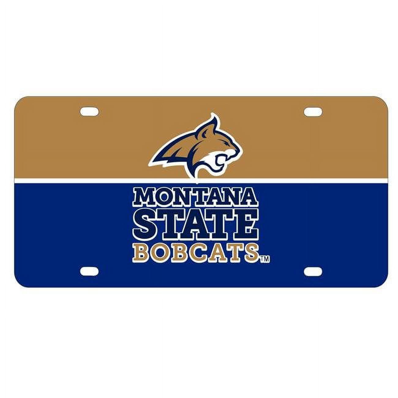R & R Imports LP-C-MONST19 Montana State Bobcats Metal License Plate ...