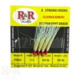 R & R Tackle (5 Pack) 4 Hook FISH SKIN SABIKI RIG #15, RAINBOW FLASH ...