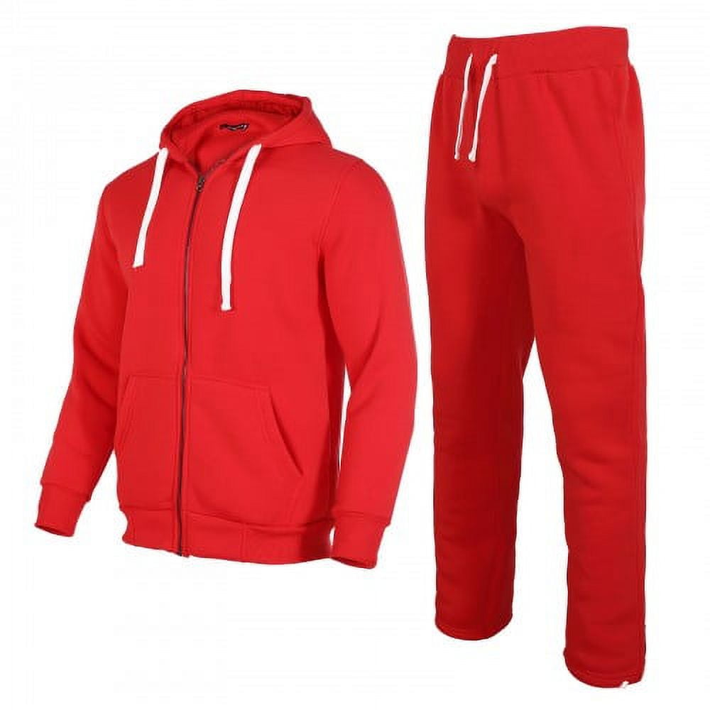 R Rambler Tracksuit Men,Casual Outfit Hooded Jacket Sweatsuits for big ...