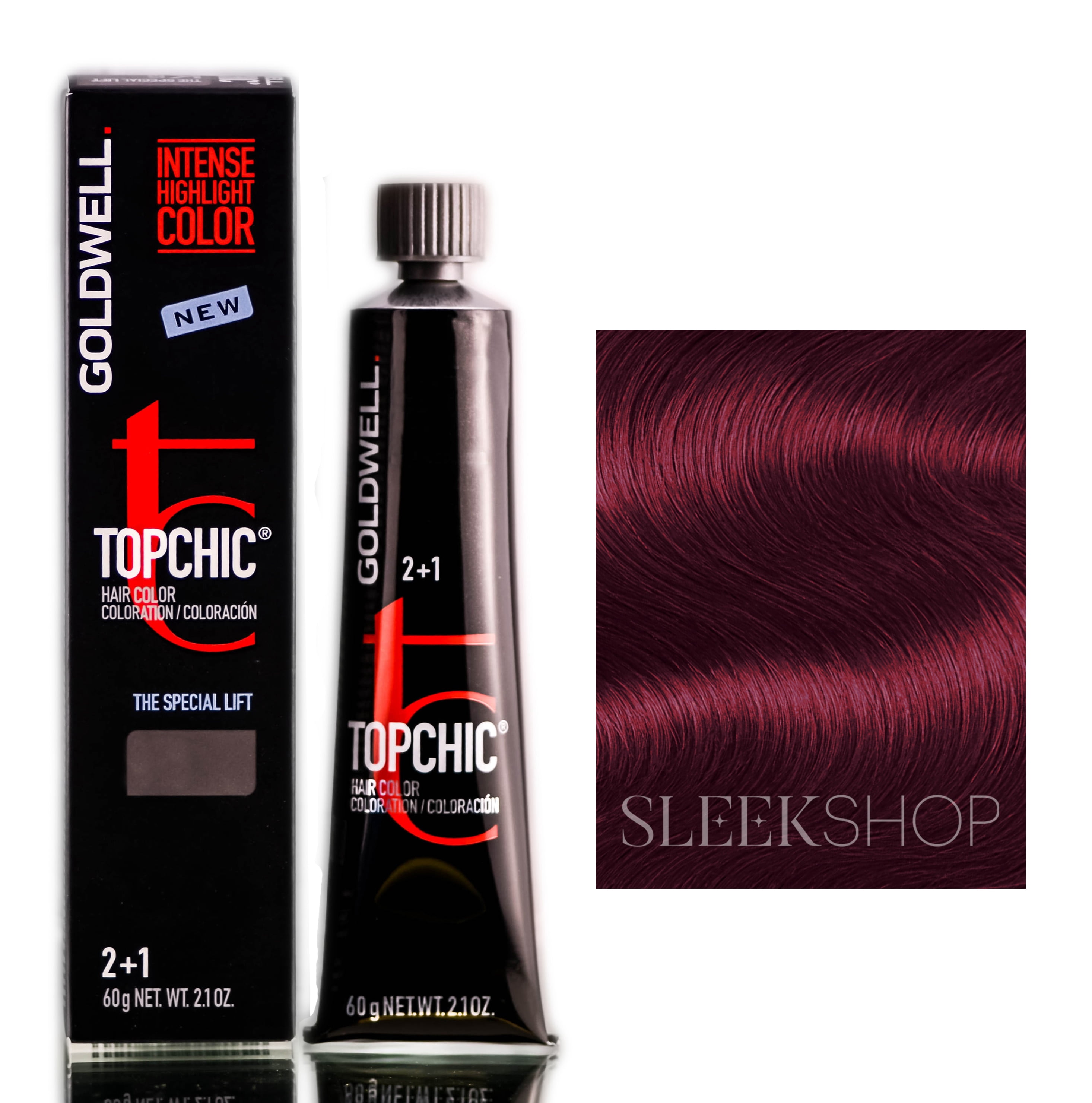 R - Red , Goldwell Topchic Professional Hair Color (2.1 oz tube) - The ...