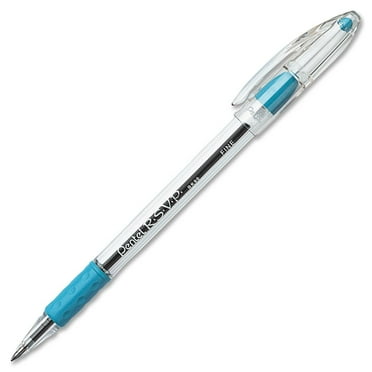 Office Depot Advanced Ink Retractable Ballpoint Pens, Needle Point, 0.7 ...