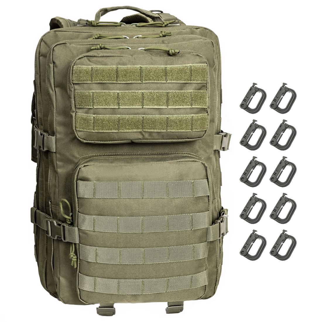 R.SASR 40L Hiking Backpacks Camping Backpack Large Multifunction ...