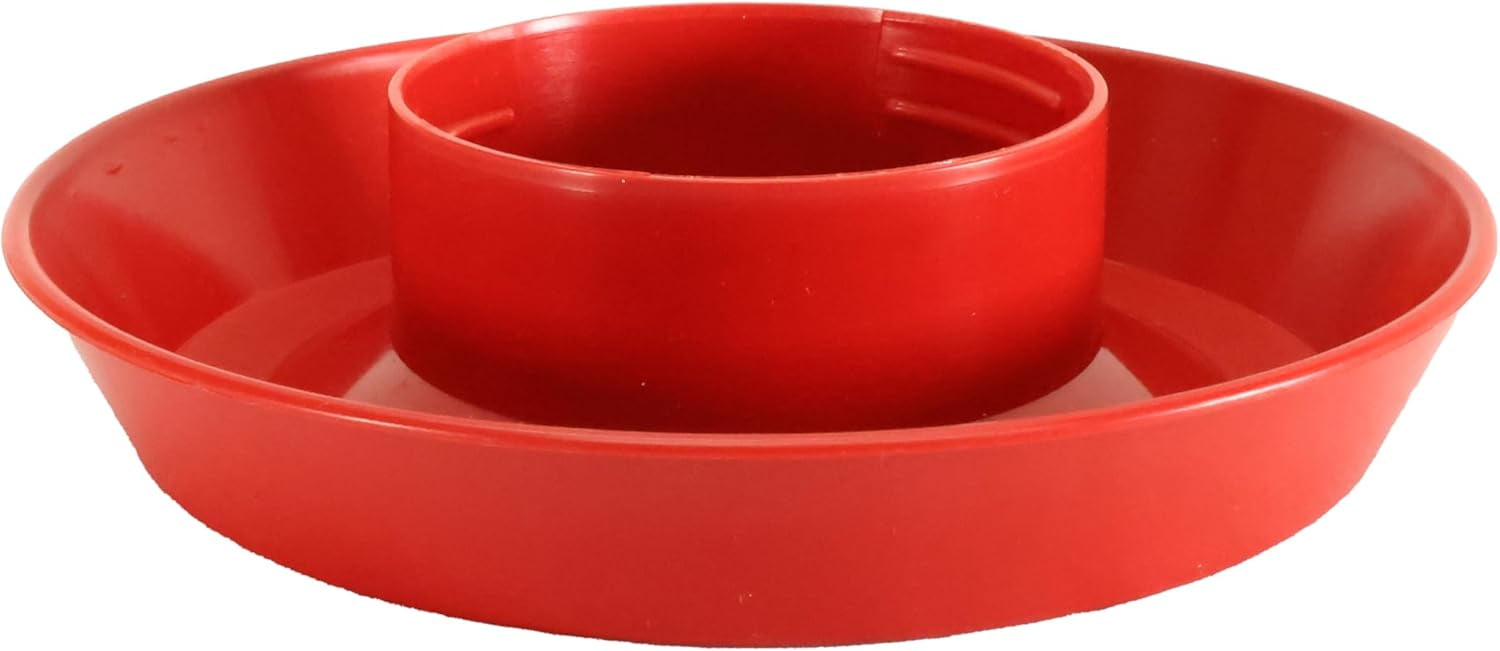 (R) Screw-On Poultry Waterer Base | Heavy Duty Plastic Water Tray Base ...