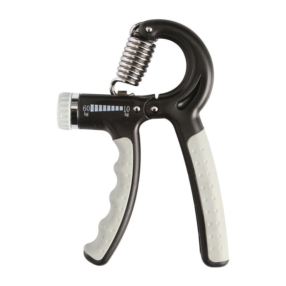 R-Shape Adjustable Hand Grip Sports Strength Countable Exercise ...