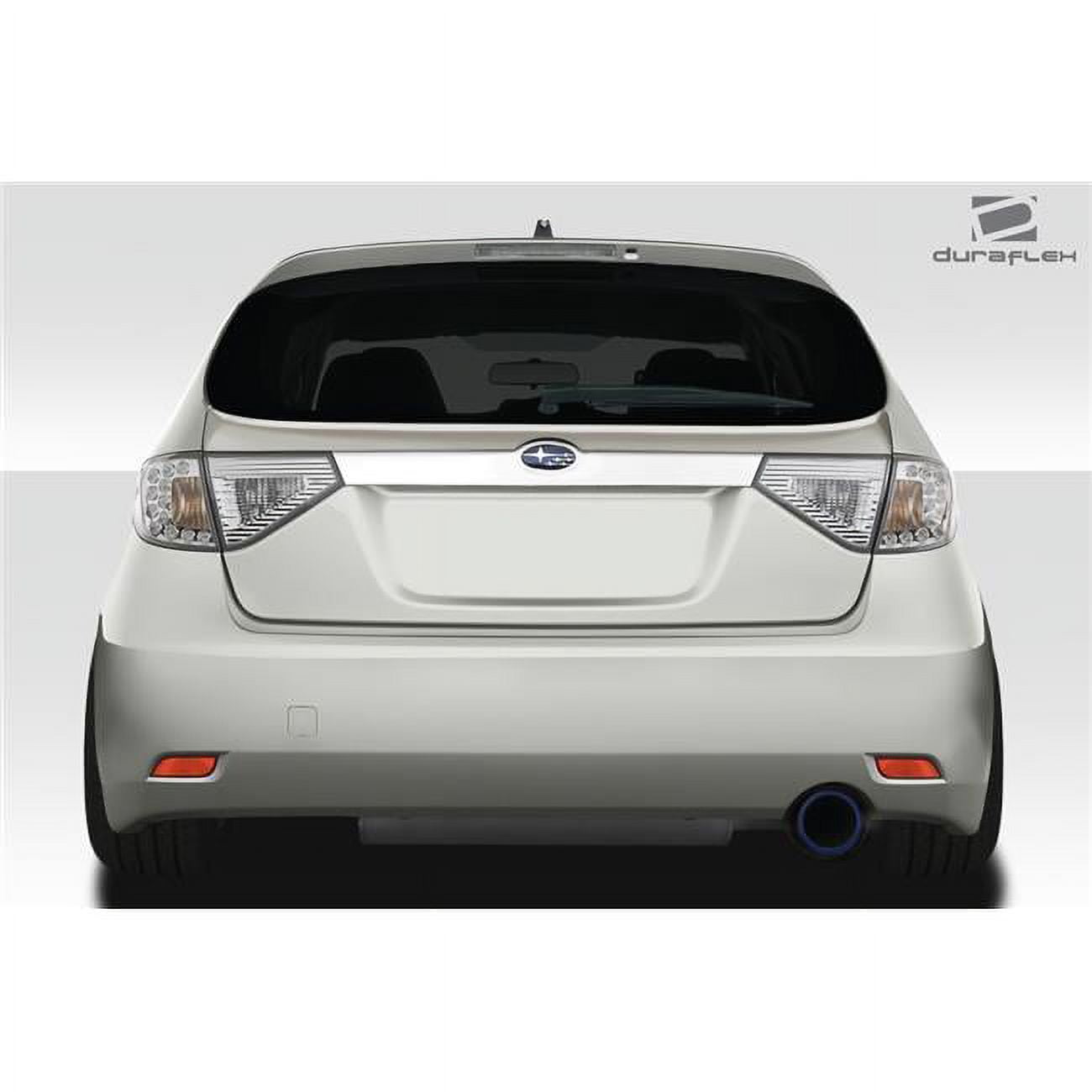 R Spec Mid Wing for 2008-2011 Subaru Impreza 5DR 2008-2014 WRX STI 5DR ...