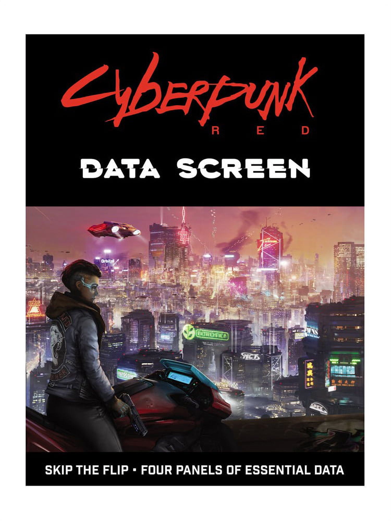 Cyberpunk Red Gamemaster Screen - Walmart Business Supplies