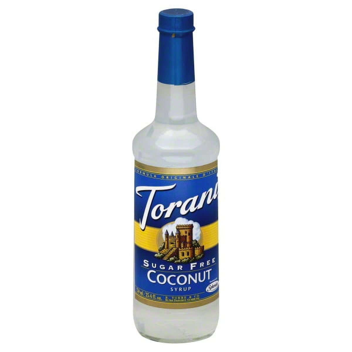 Torani Coconut Sugar Free Syrup, 25.4 oz - Walmart.com
