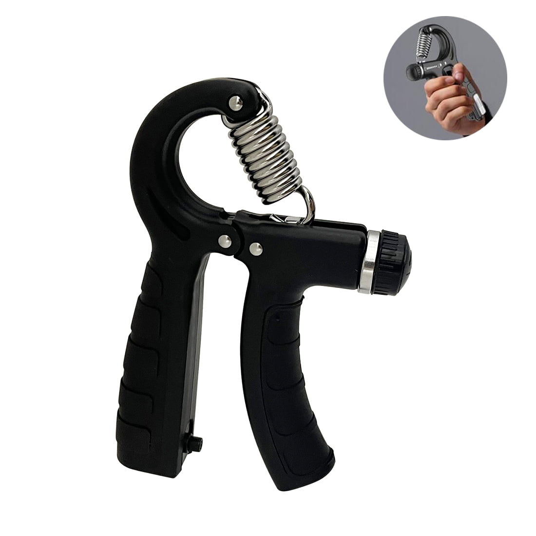 R-Type Spring Grip Strength Trainer Hand Training Counting Grip ...