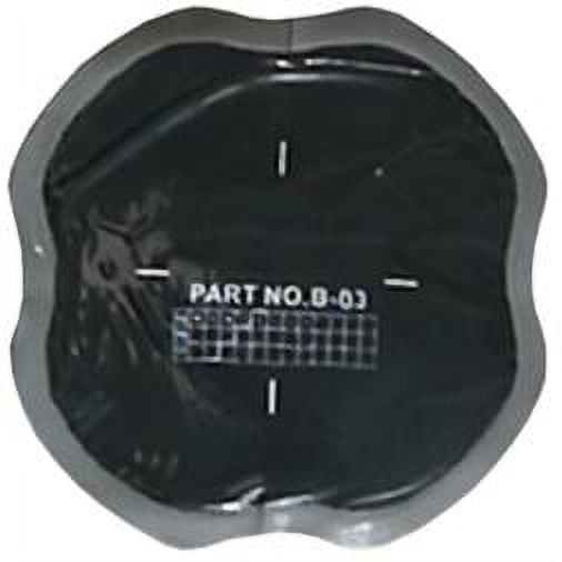 R-U3 Fast dry self-vulcanizing bias ply tire repair units 3 1/2"(90MM ...