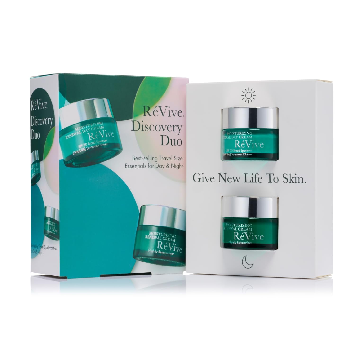 RéVive Discovery Duo Travel-Set, Hydrating and Plumpling Moisturizer ...