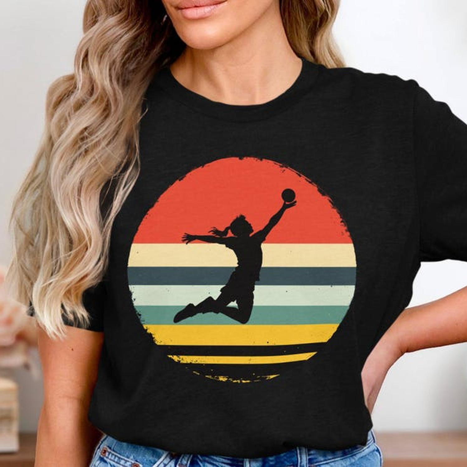 R Volleyball T-S1Hirt, Vintage Volleyball Player T1EE, Cool Spor ...