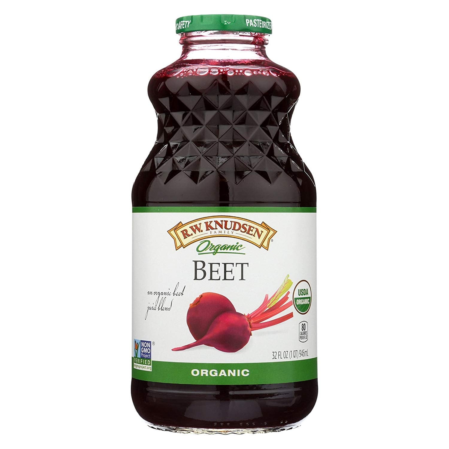R.W. Knudsen Organic Beet Juice, Pack of 6, Size 32 FZ, Gluten Free ...