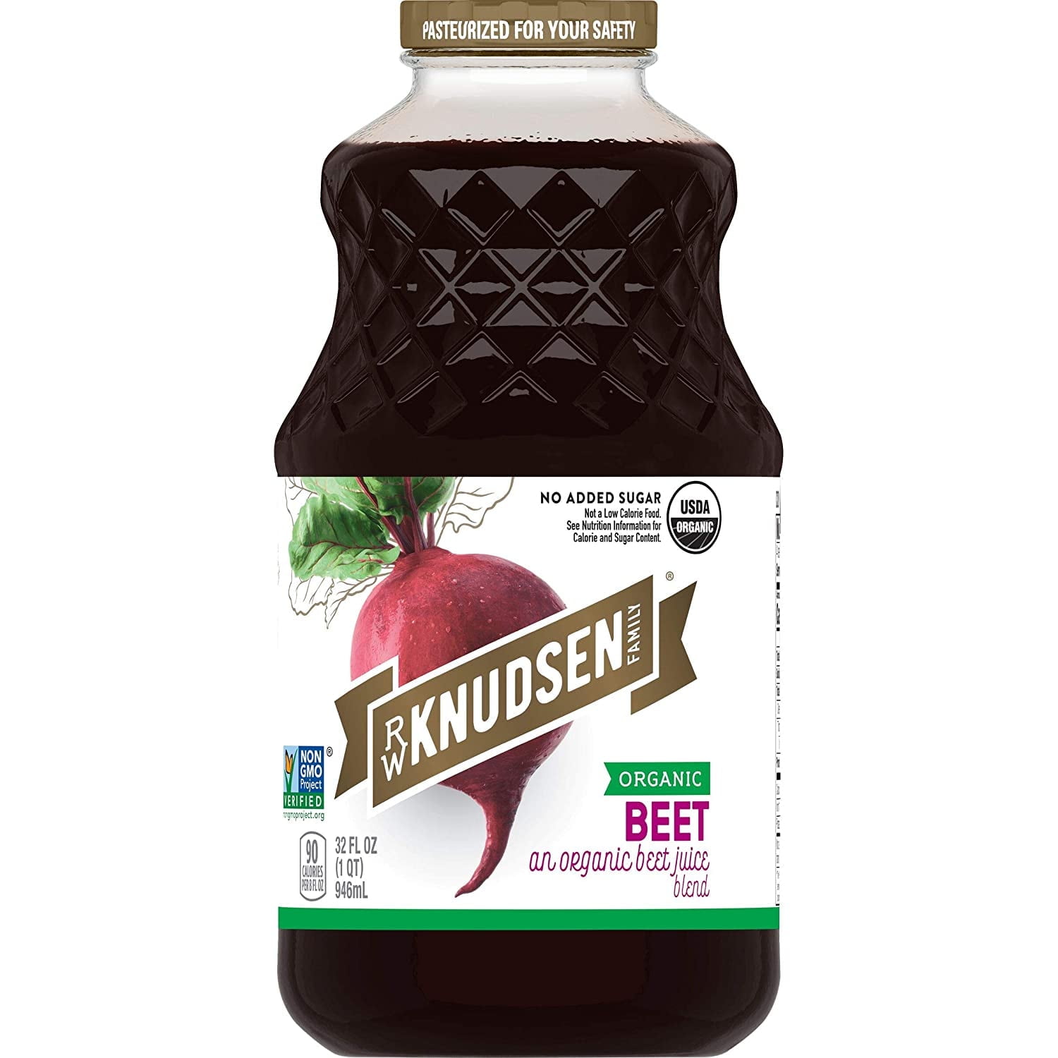 R.W. Knudsen Family Organic Non GMO Juice Beet - 32 fl oz Pack of 2 ...