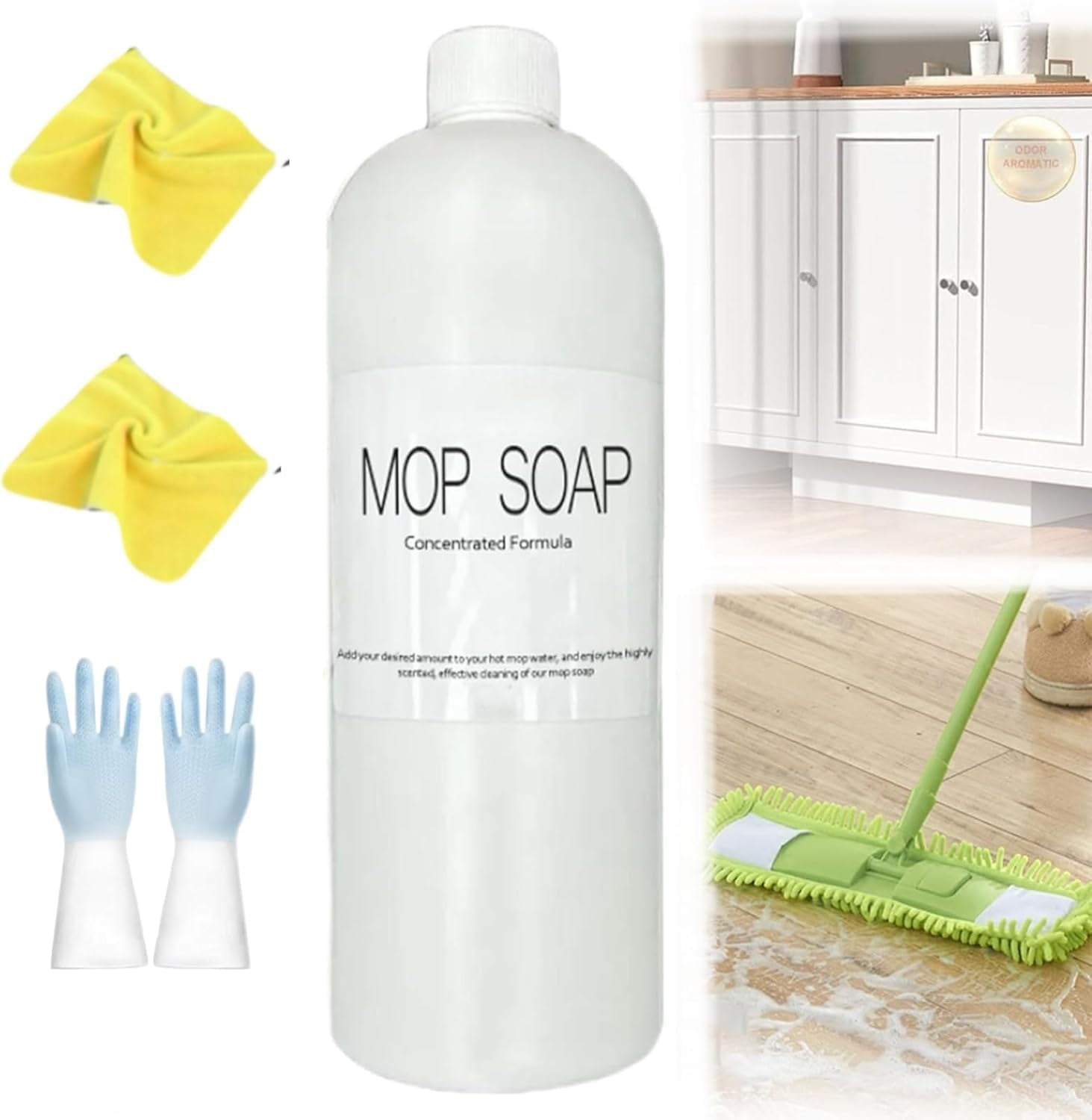 R&W Mop Soap, Blyss Mop Soap, R&W Mop Soap Brazilian Wave, Blyss Natural Scented Mop Soap ...