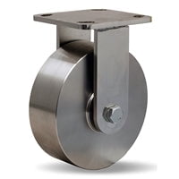 R-WHS-6SZ Hamilton Stainless Steel Workhorse Rigid Caster - 6x2 Inch ...