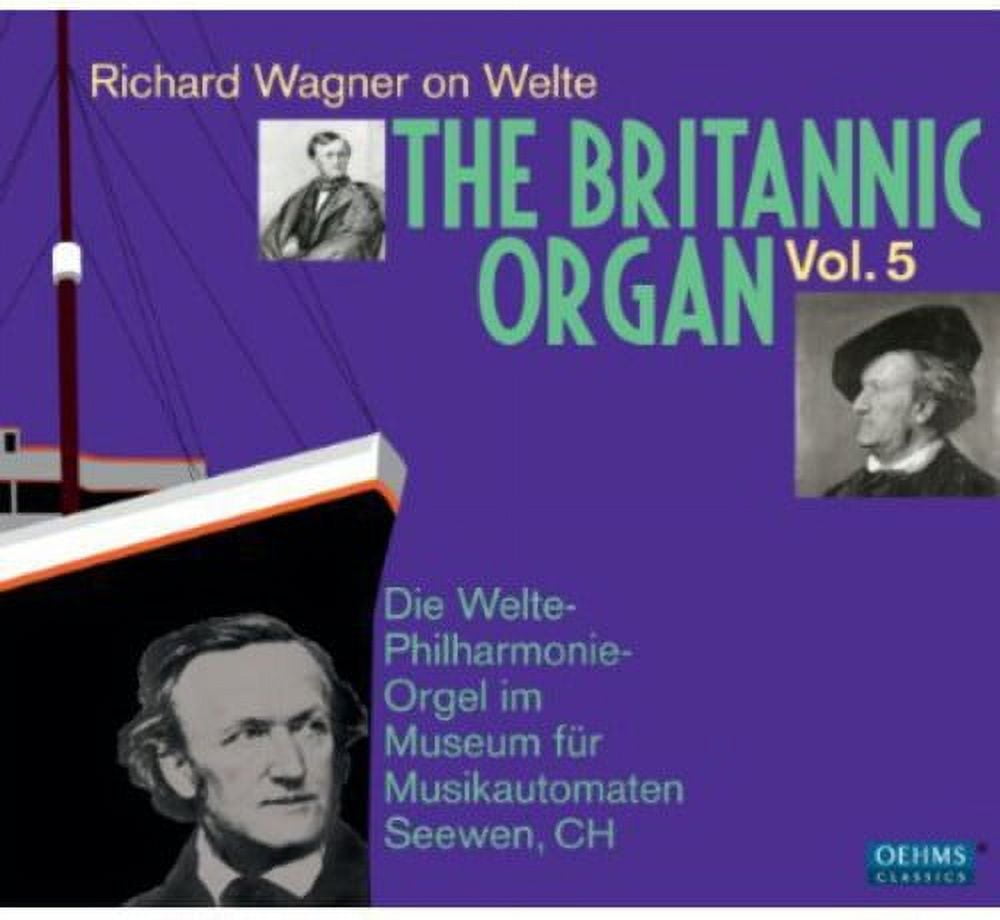 R. Wagner - Britannic Organ 5 - Music & Performance - CD - Walmart.com